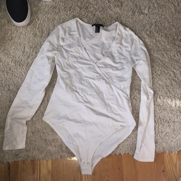 Forever 21 | Tops | Wrap Bodysuit | Poshmark
